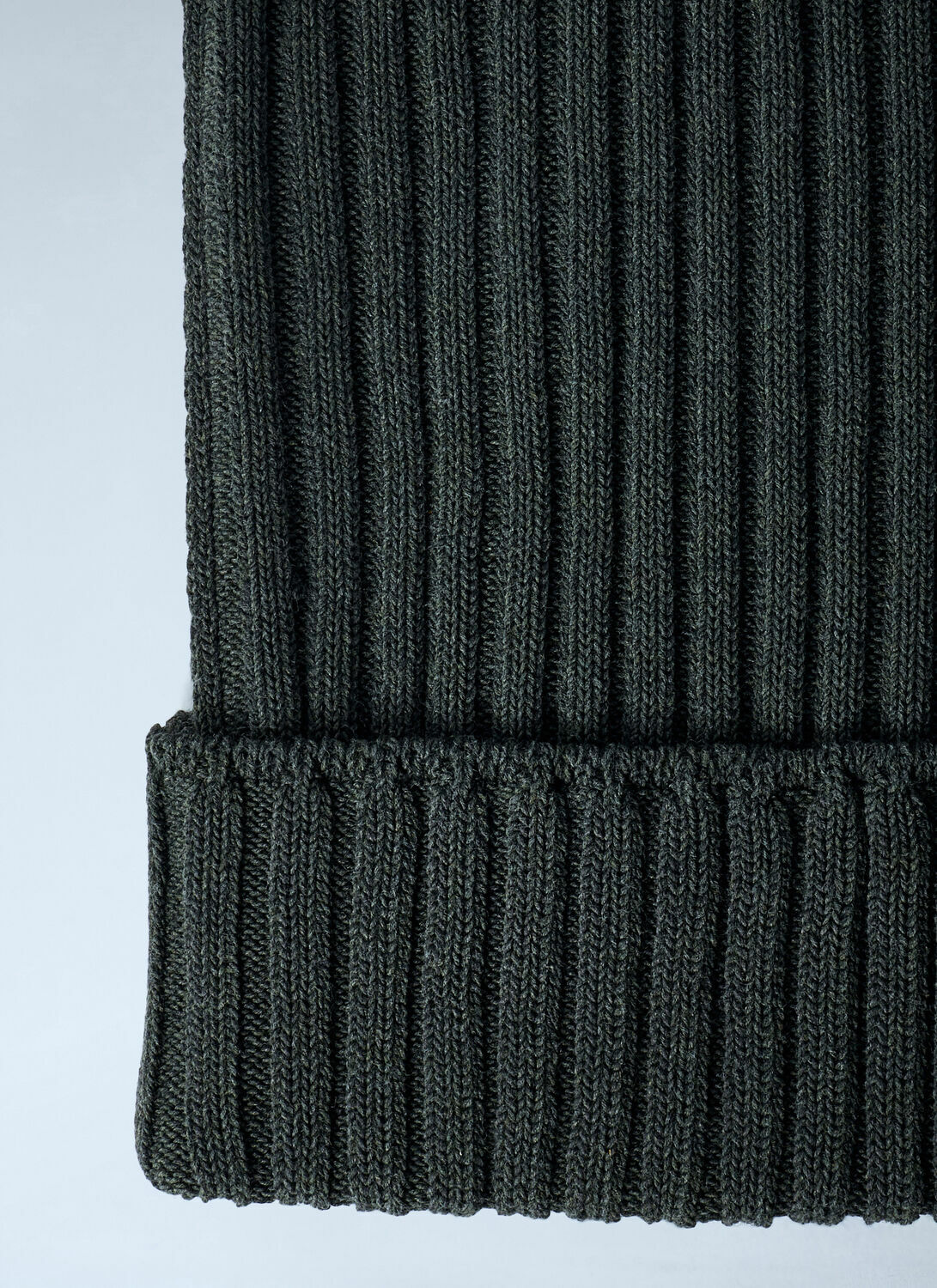 Acne Studios Ribbed Square Beanie Hat Acne Studios