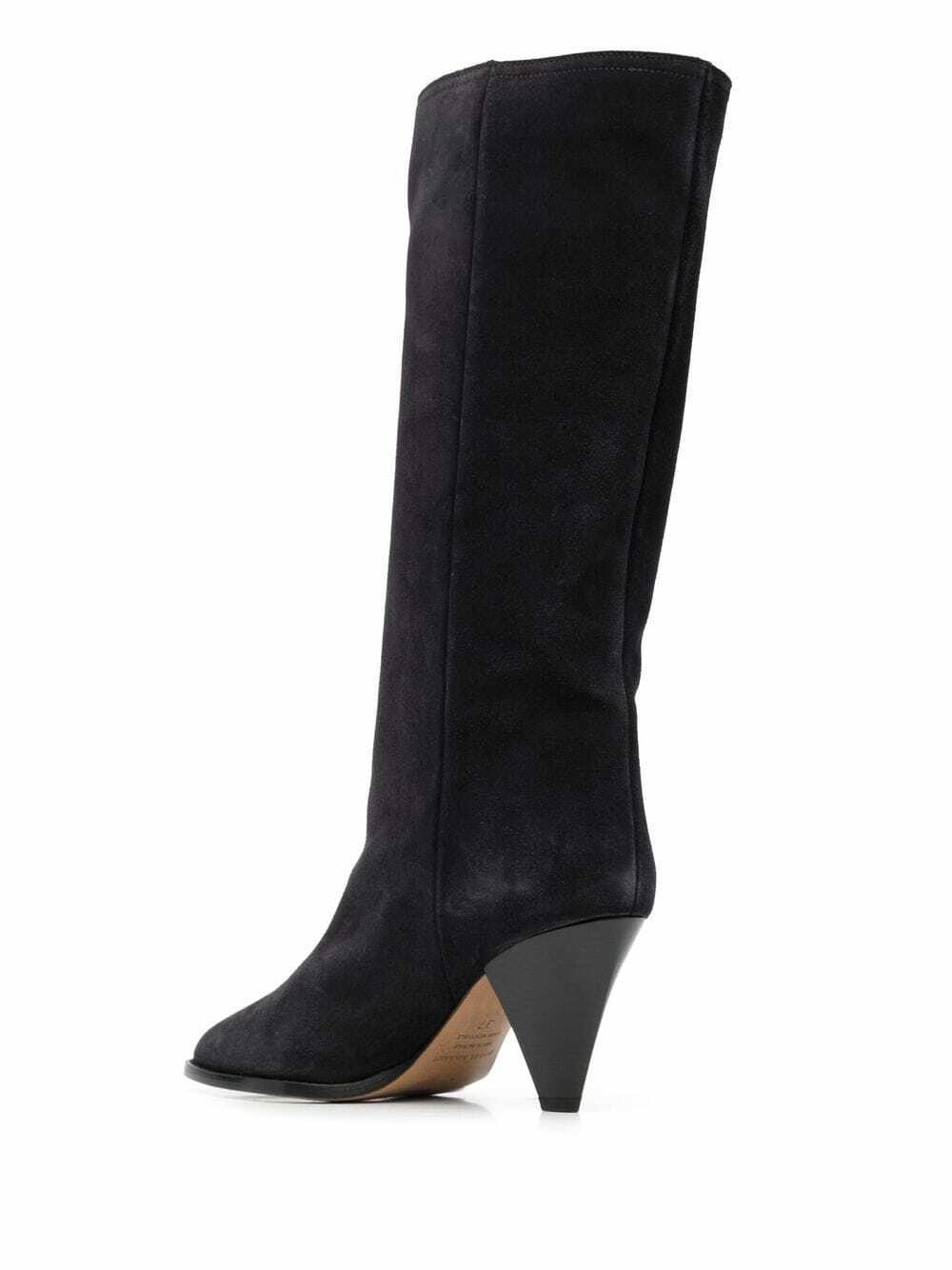 ISABEL MARANT - Rouxy Leather Boots Isabel Marant