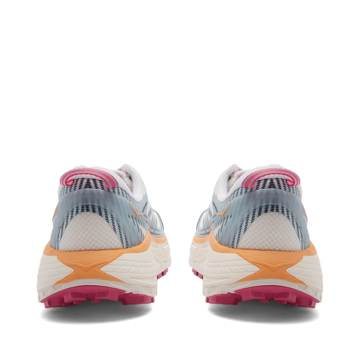 Hoka One One Men's Mafate Speed 2 Sneakers in White/Ice Flow Hoka One One