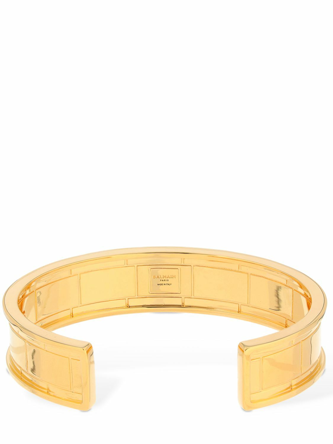 BALMAIN - Tubular Balmain Cuff Bracelet Balmain