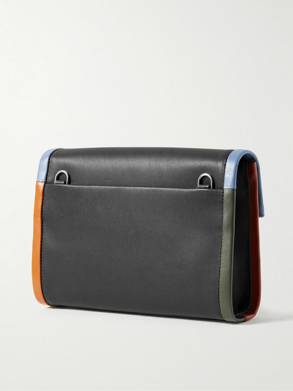 Paul Smith - Logo-Embossed Leather Messenger Bag Paul Smith