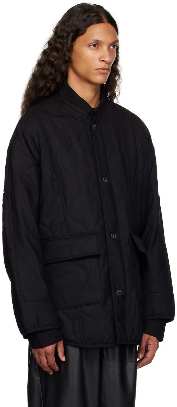 The Frankie Shop Black Ted Jacket The Frankie Shop