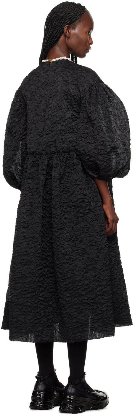 Simone Rocha Black Bow Midi Dress Simone Rocha