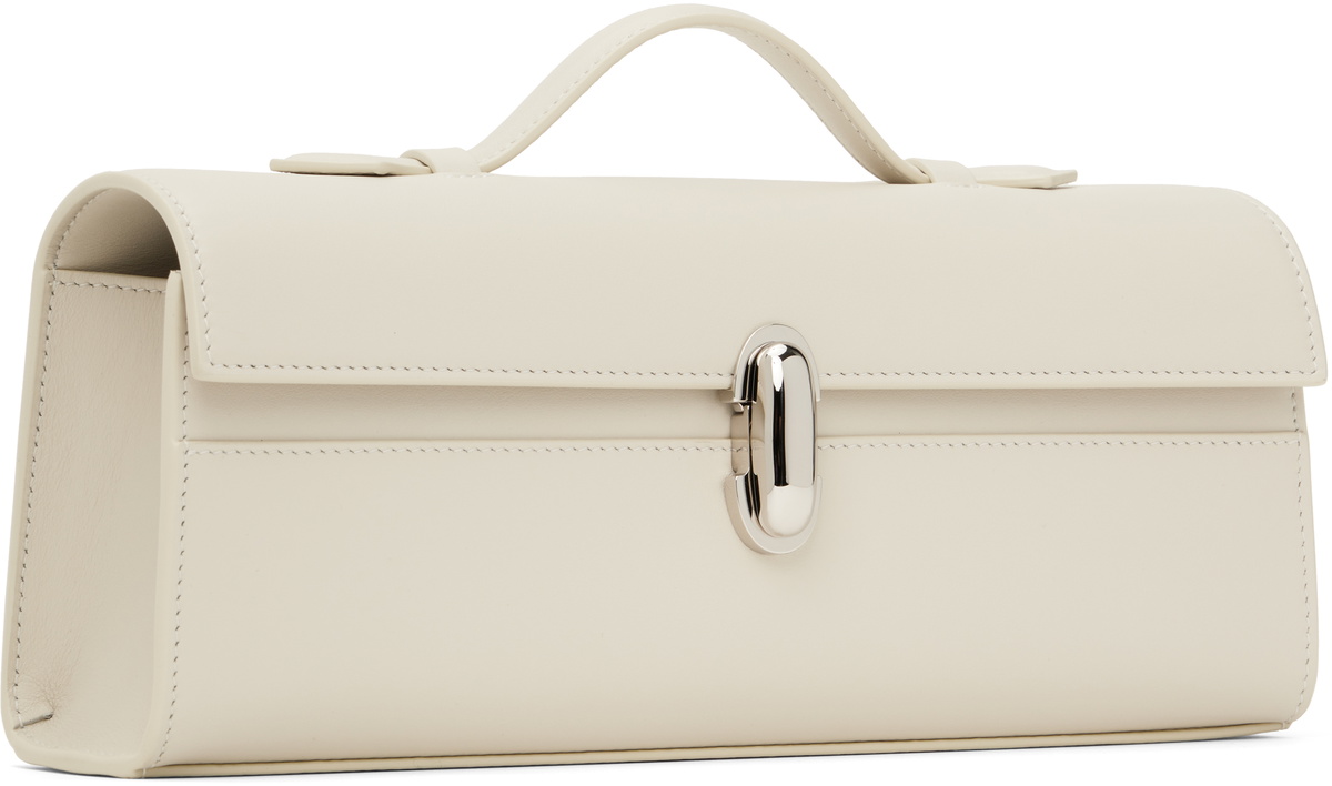 Savette Off-White Slim Symmetry Pochette Bag Savette