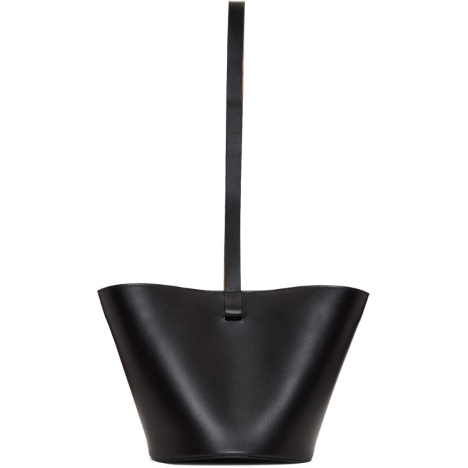 Building Block Black Short Basket Bag Building Block