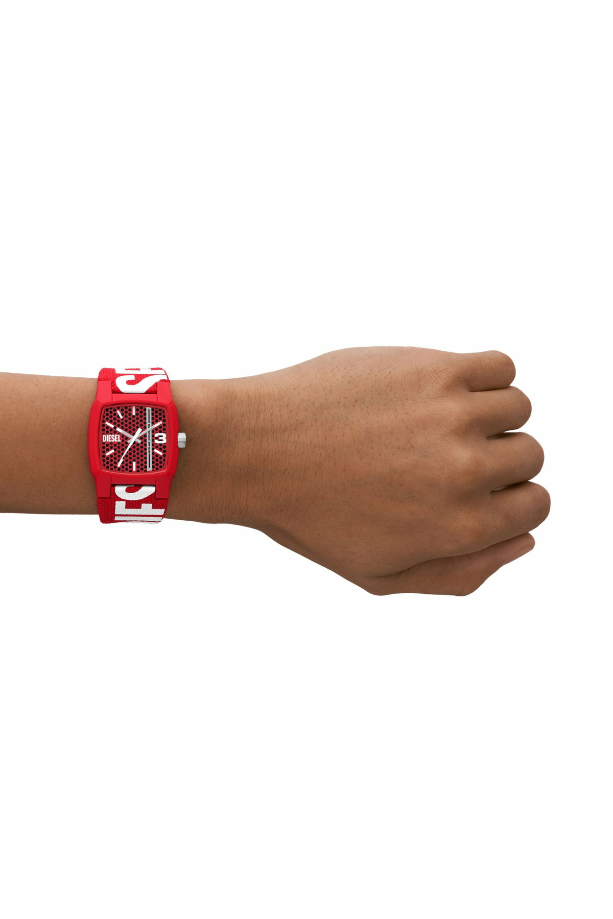 Diesel Cliffhanger Solar Red watch - Timeframes Mens in Red Diesel