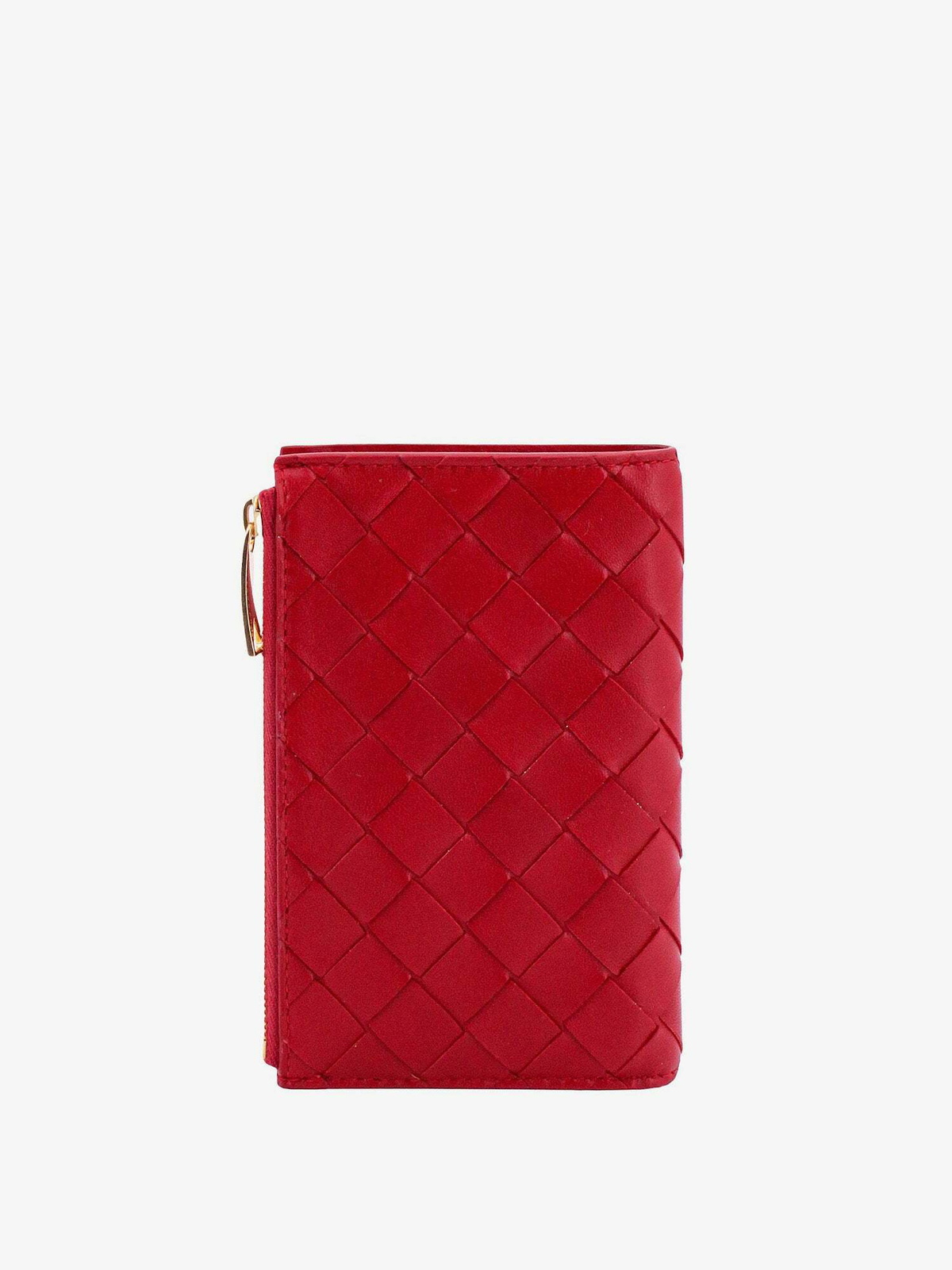 Bottega Veneta Wallet Red Womens Bottega Veneta