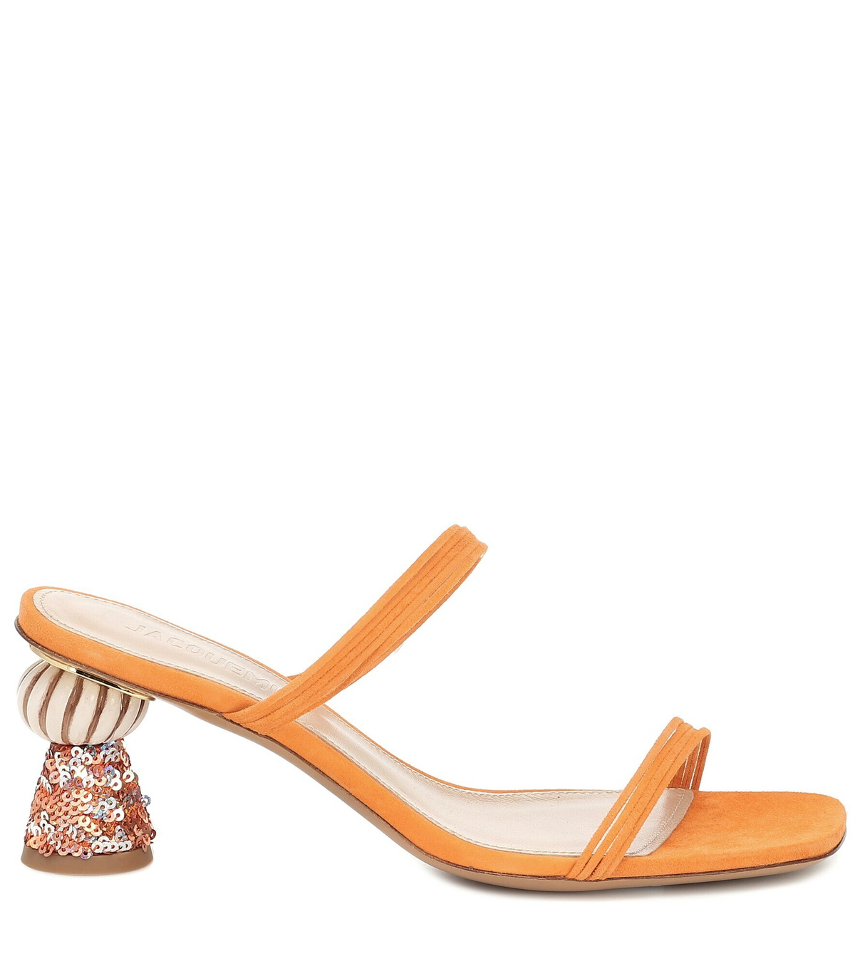 Jacquemus - Les Mules Vallena suede sandals Jacquemus