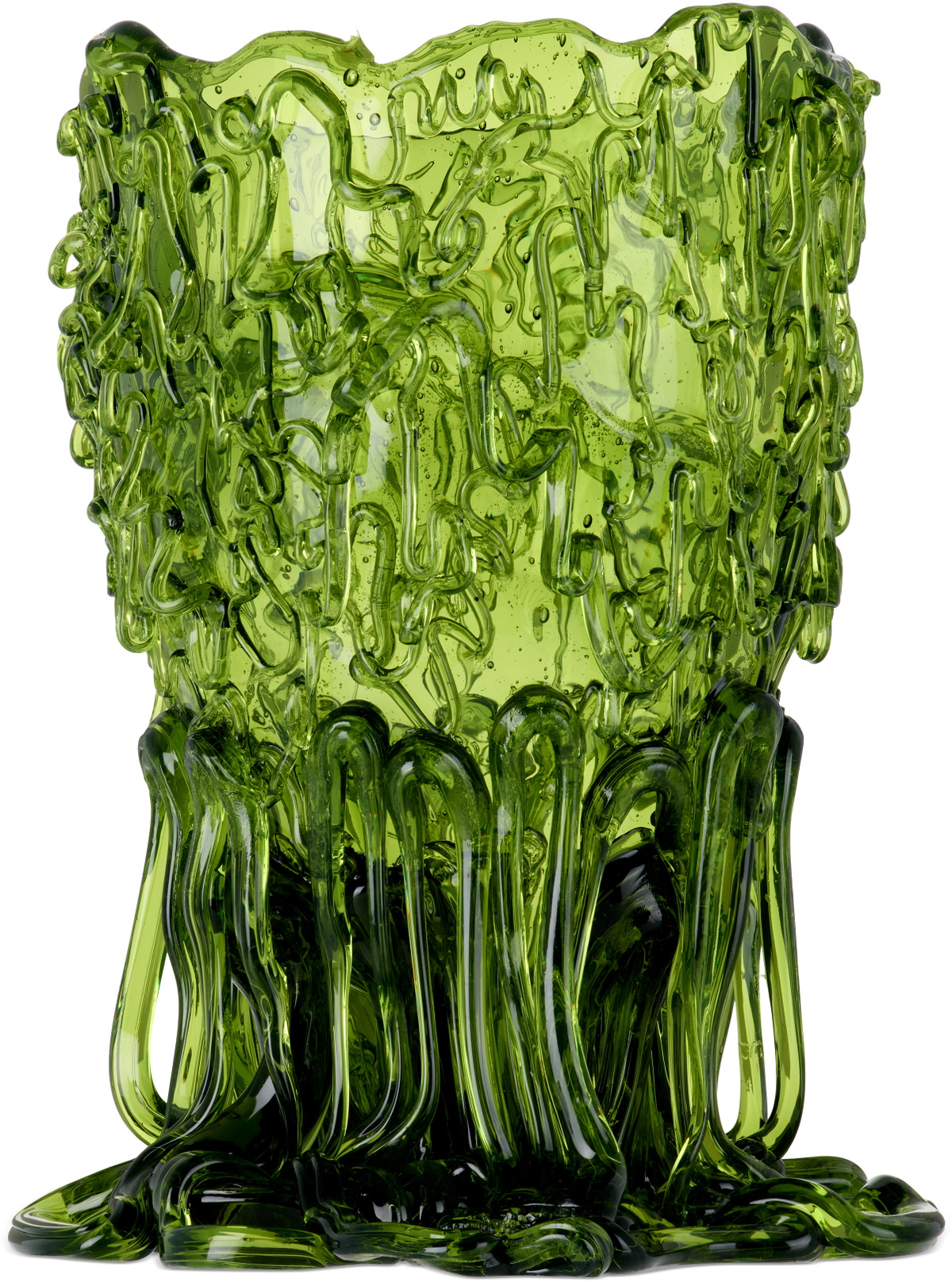 CORSI DESIGN SSENSE Exclusive Green Medusa Vase