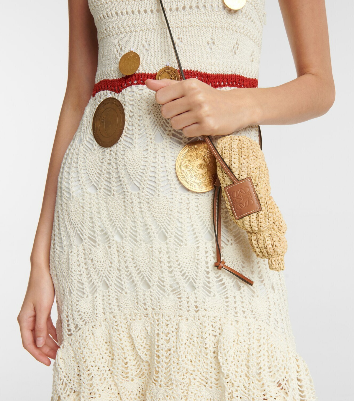 Loewe Paula's Ibiza raffia crossbody bag Loewe