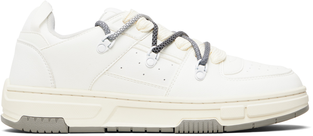 Hugo White Perforated Sneakers Hugo Boss