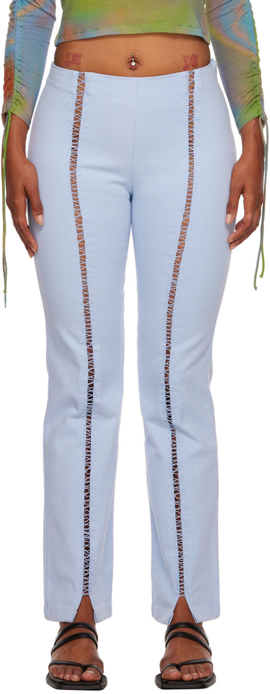 Paloma Wool Blue Turner Trousers Paloma Wool