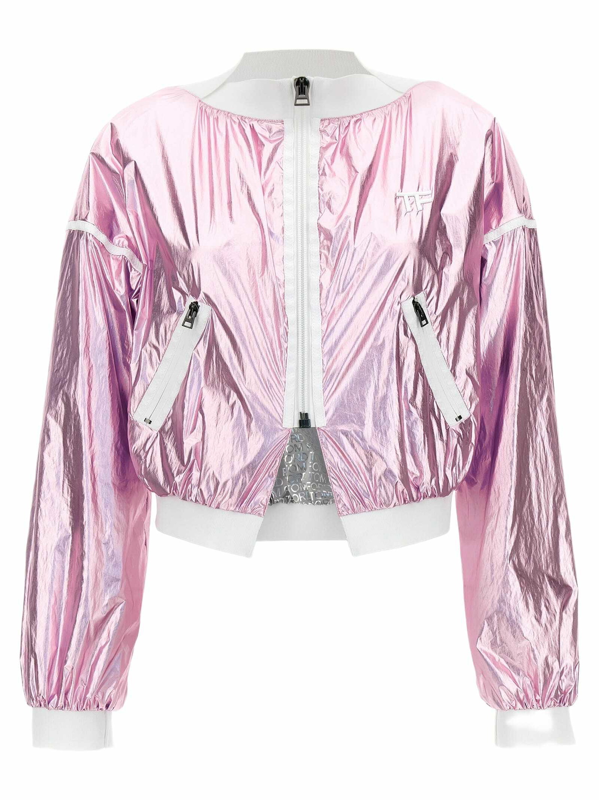 Tom Ford Laminated Track Bomber Jacket TOM FORD