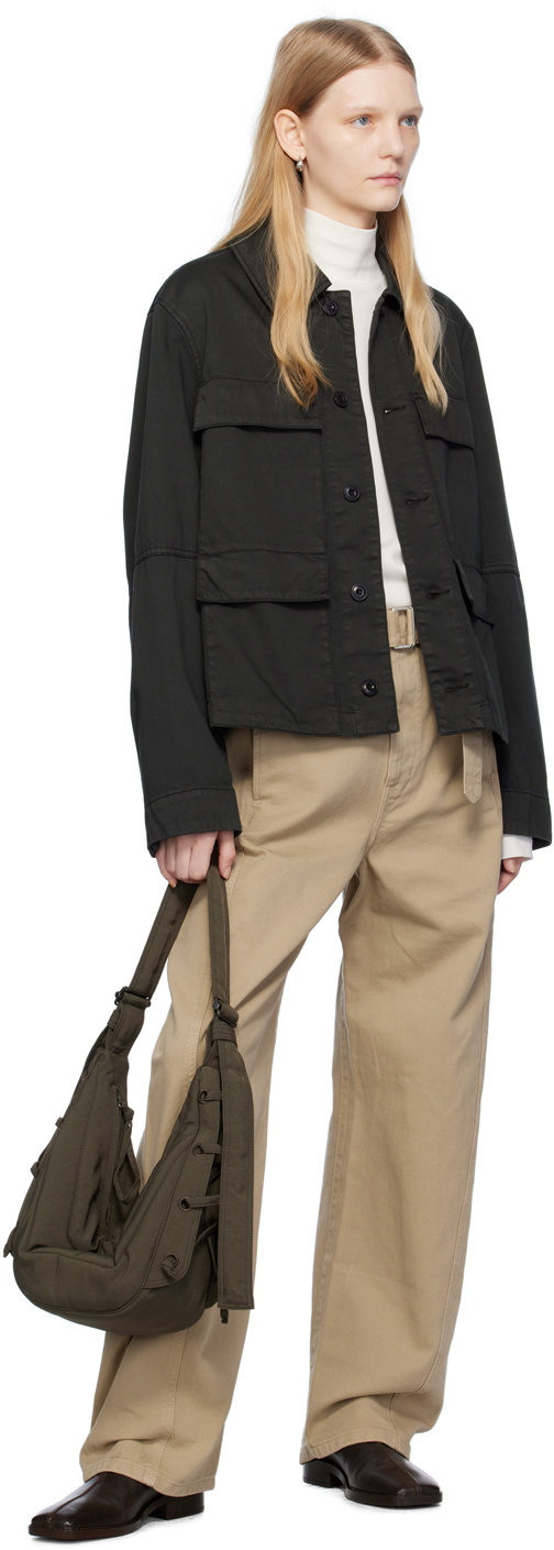 LEMAIRE Green Four Pocket Jacket Lemaire