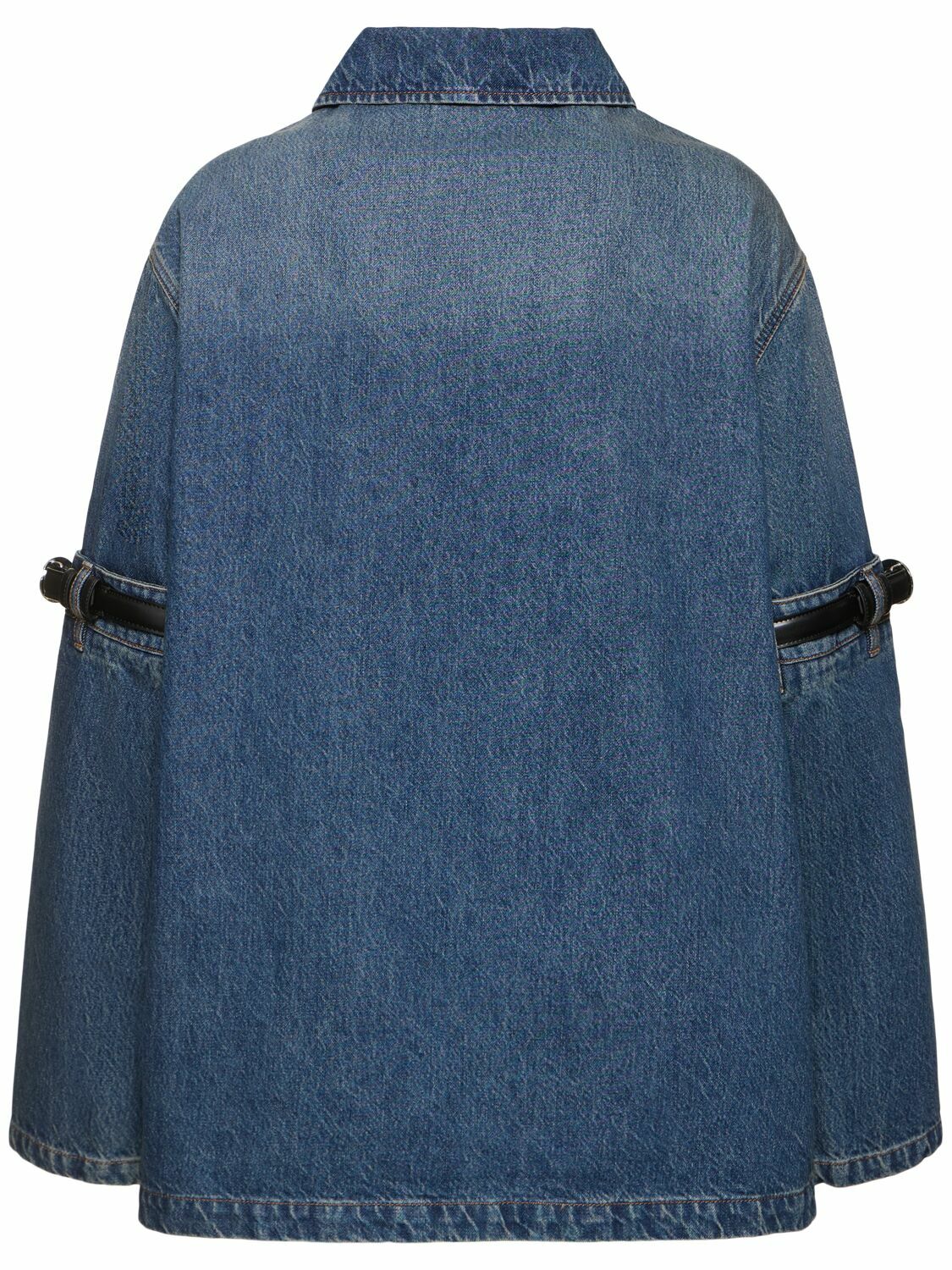 COPERNI Hybrid Cotton Denim Jacket Coperni