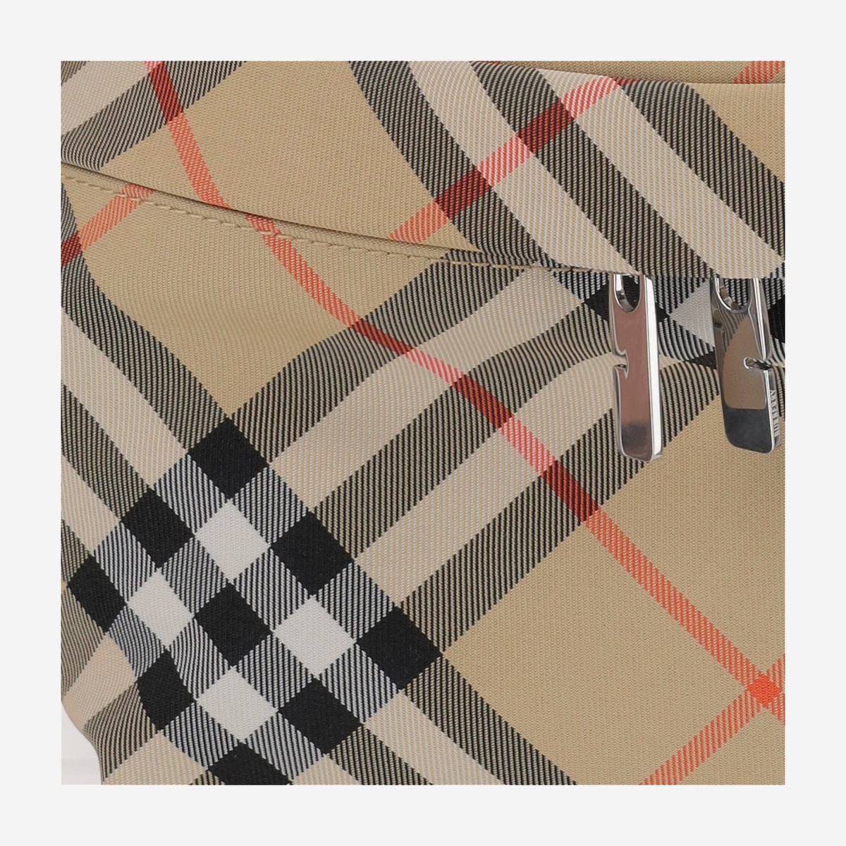 Burberry Pouch With Check Pattern Burberry