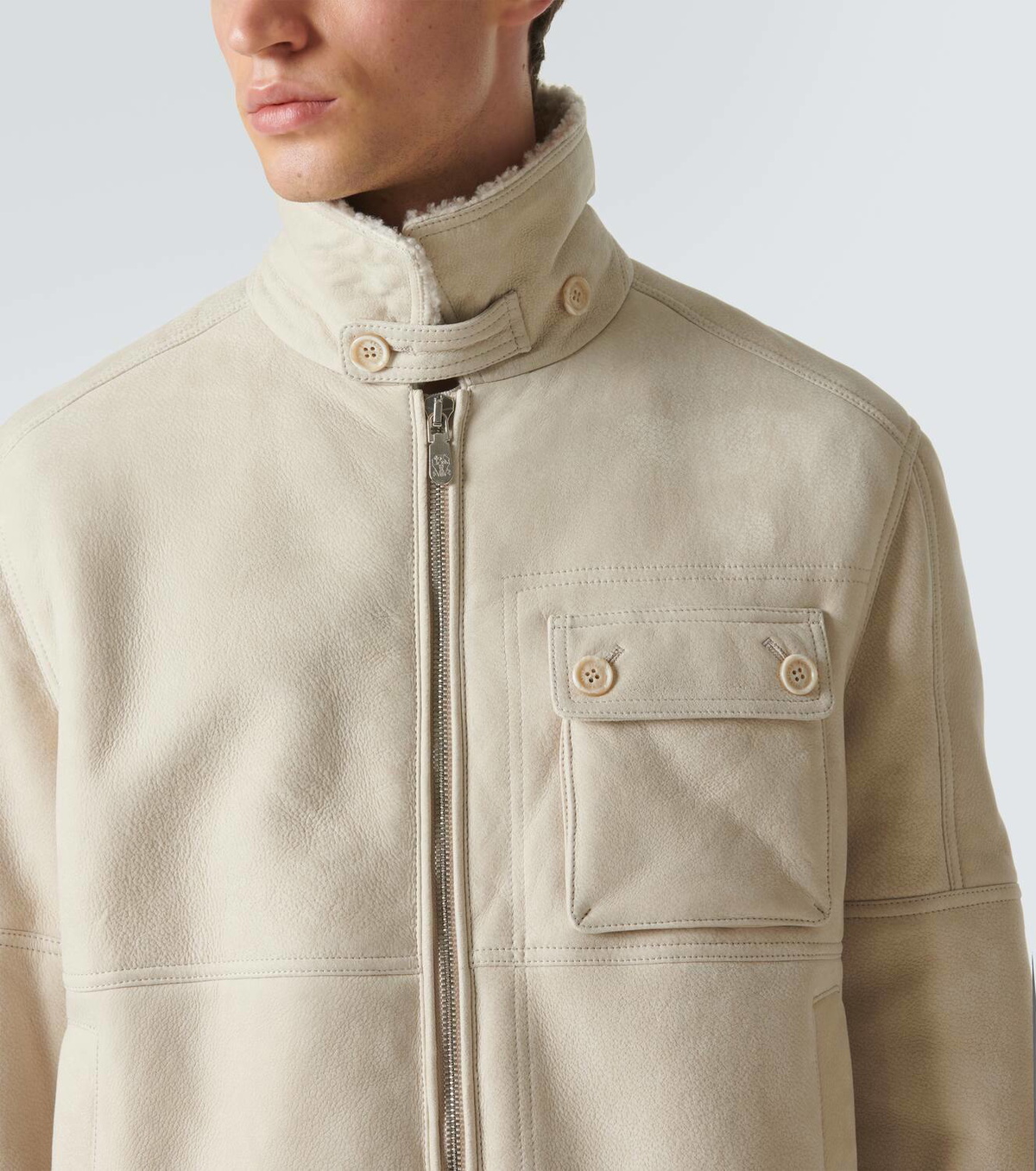 Brunello Cucinelli Shearling blouson Brunello Cucinelli