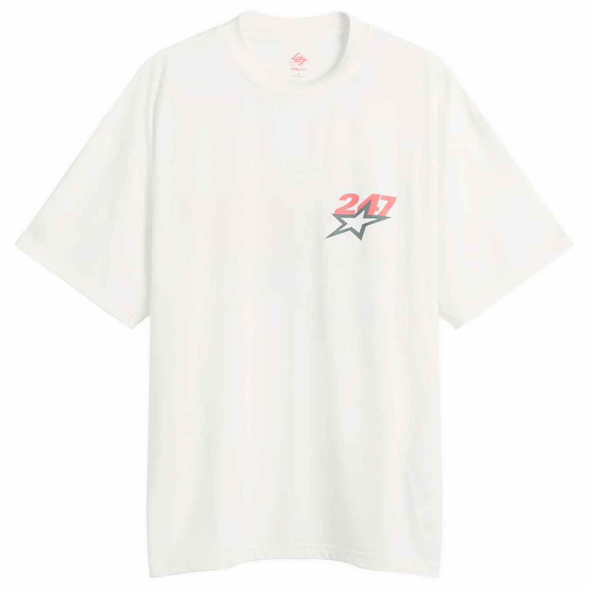 Represent 247 Men's Represent Team 247 Star Print Oversized T-Shirt in ...
