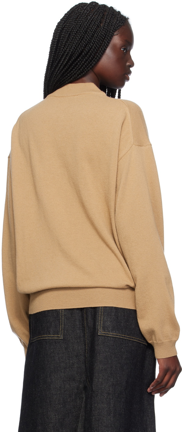 Studio Nicholson Tan Fiore Sweater Studio Nicholson