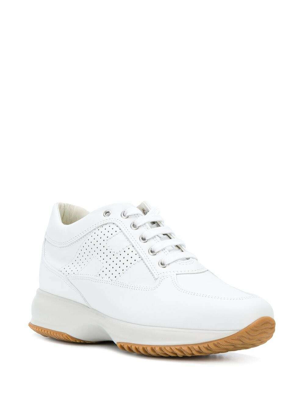HOGAN - Interactive Leather Sneakers Hogan