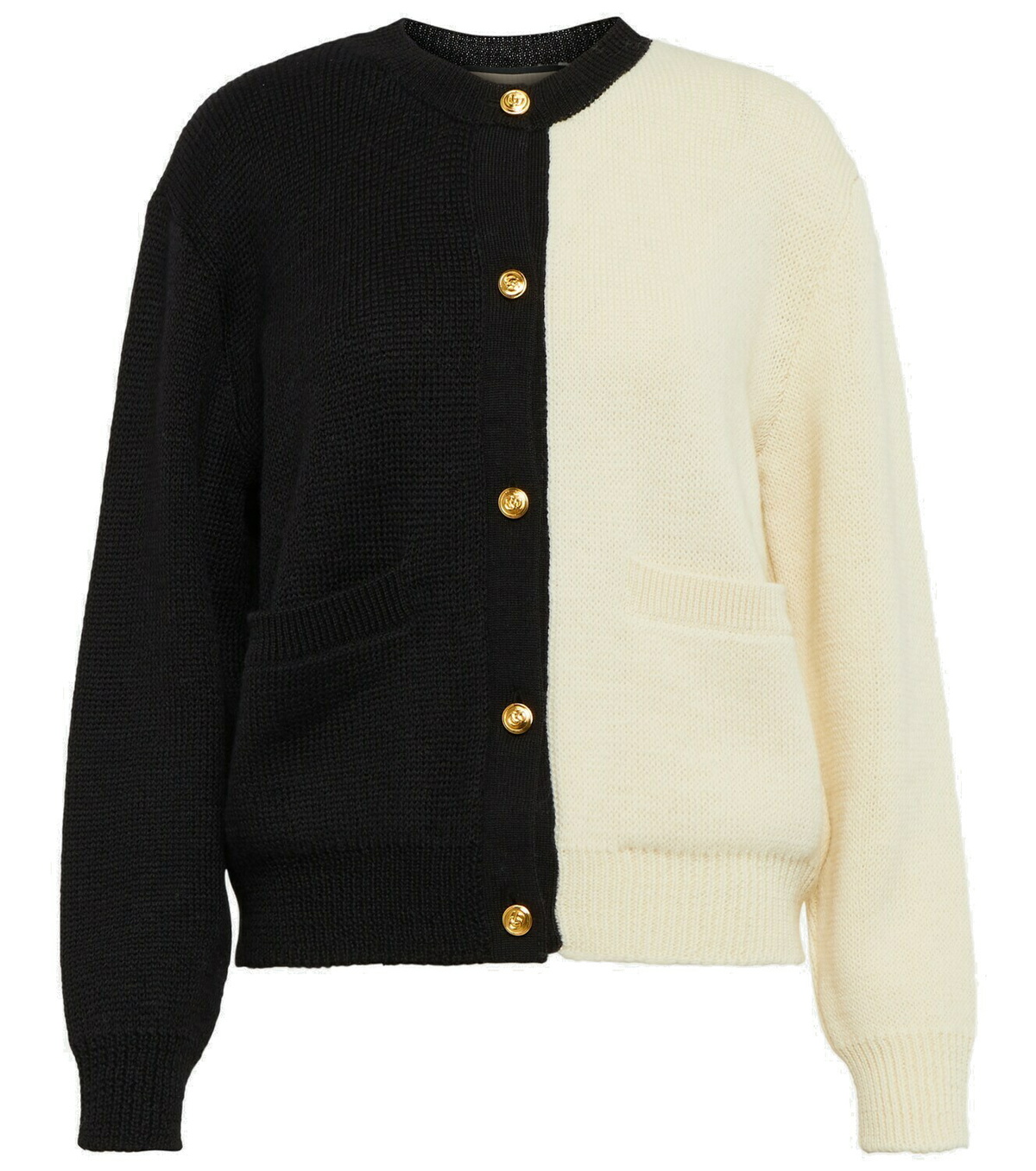 Gucci - Split wool cardigan Gucci