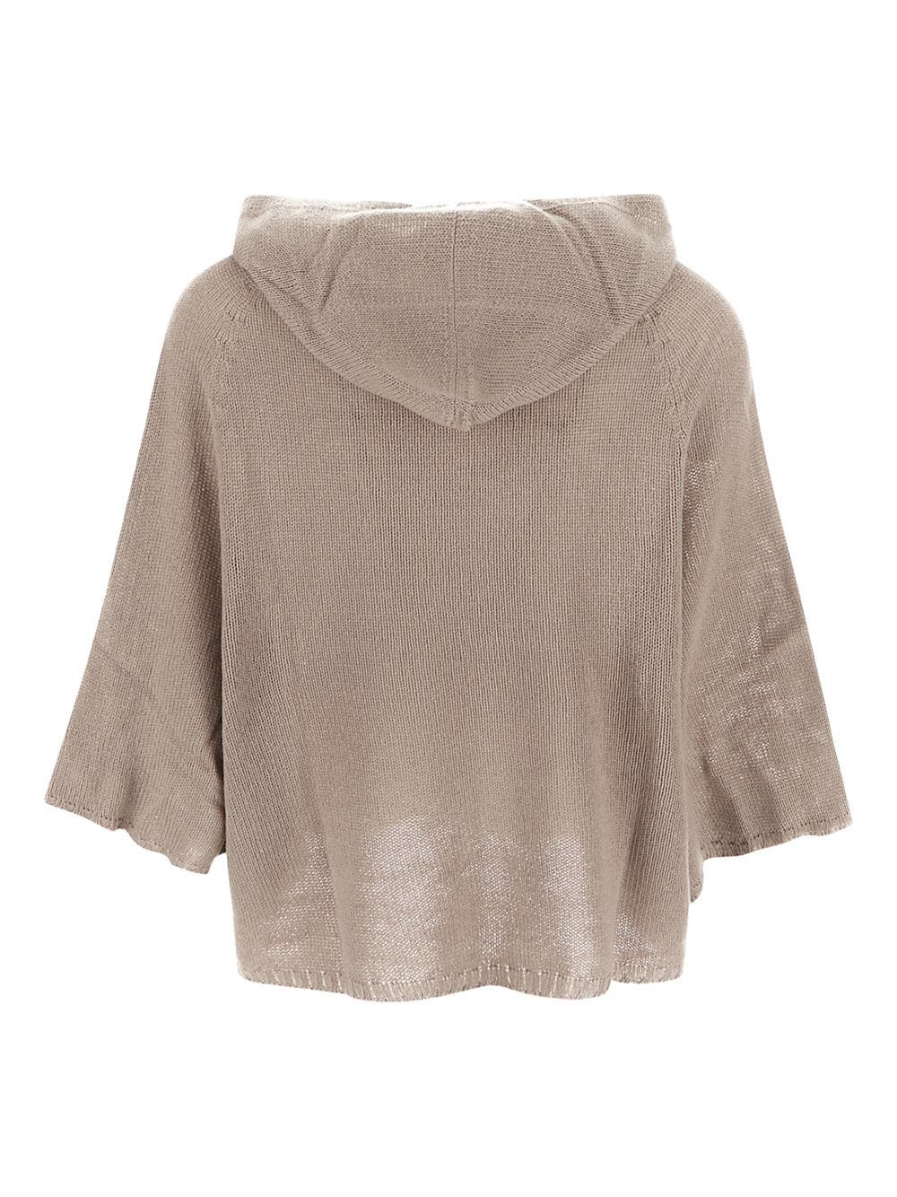 Fabiana Filippi Cappa Hooded Knitwear Fabiana Filippi