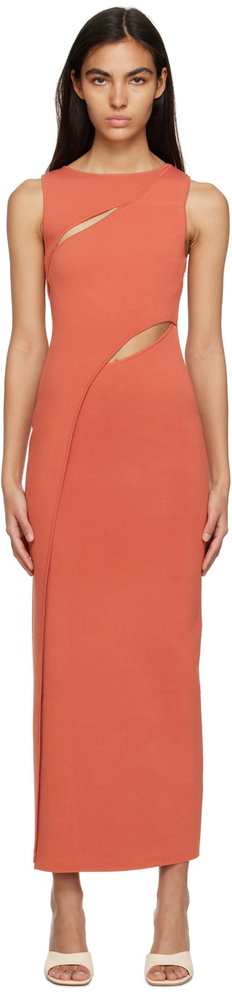 SIR. Orange Nadja Maxi Dress SIR.