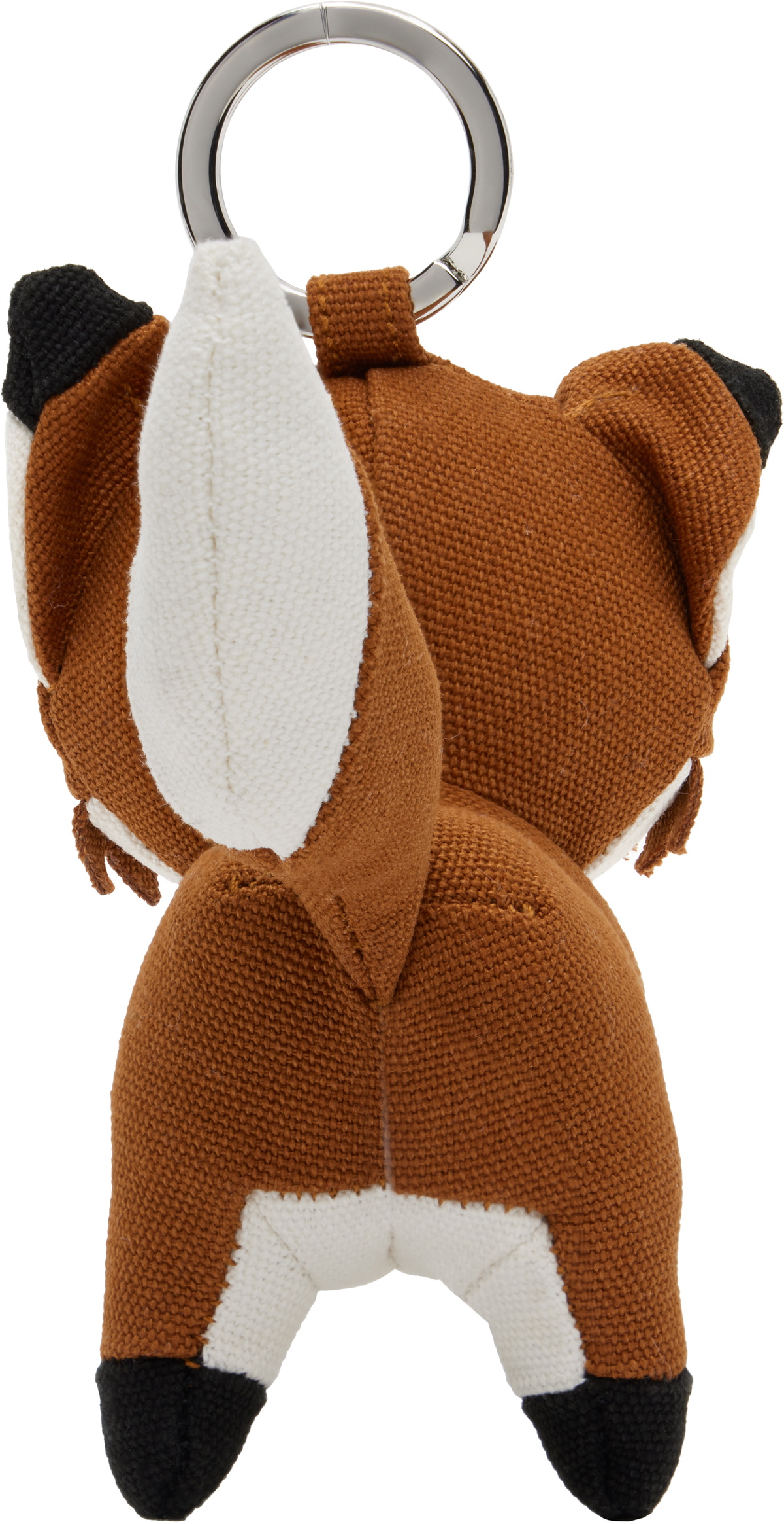 Maison Kitsuné Brown Fox Bag Charm Keychain Maison Kitsune