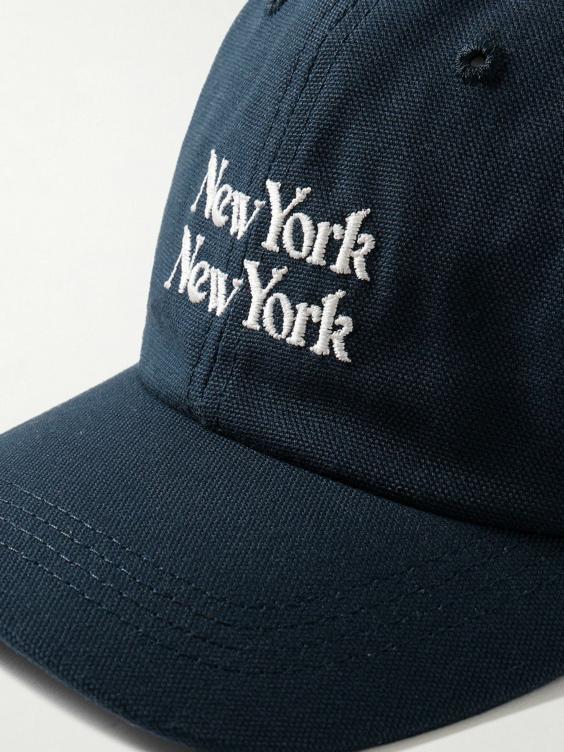 Corridor - Embroidered Cotton-Canvas Baseball Cap Corridor