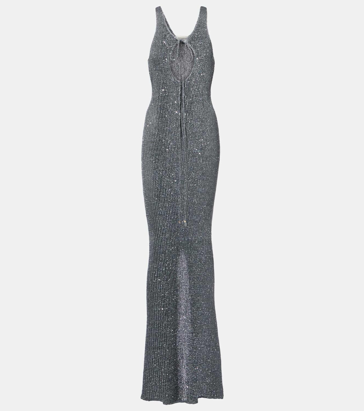 Bananhot Jules sequined knitted maxi dress Bananhot