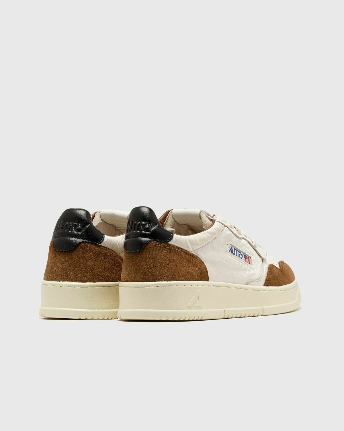 Autry Action Shoes Medalist Low Brown/White Lowtop Autry