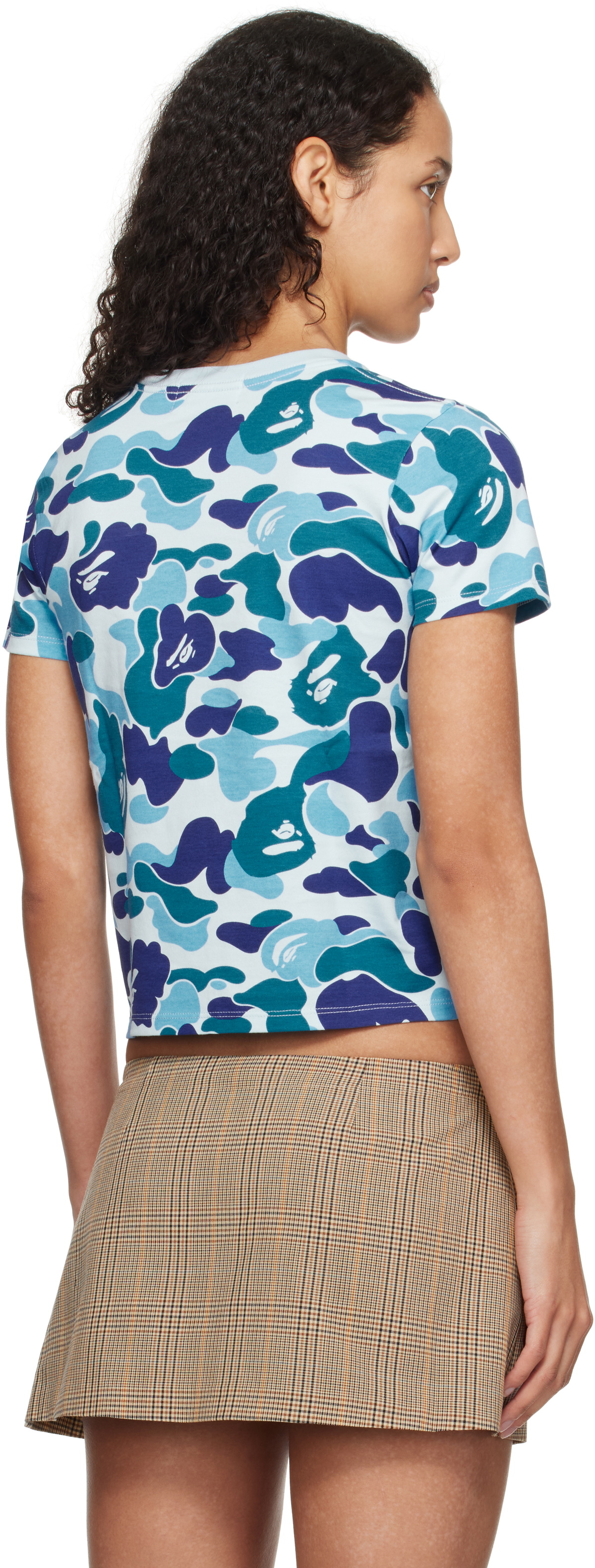 BAPE Blue ABC Camo Mini T-shirt A Bathing Ape