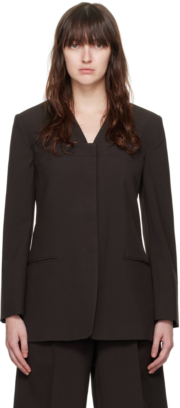 Beaufille Brown Bolero Blazer Beaufille