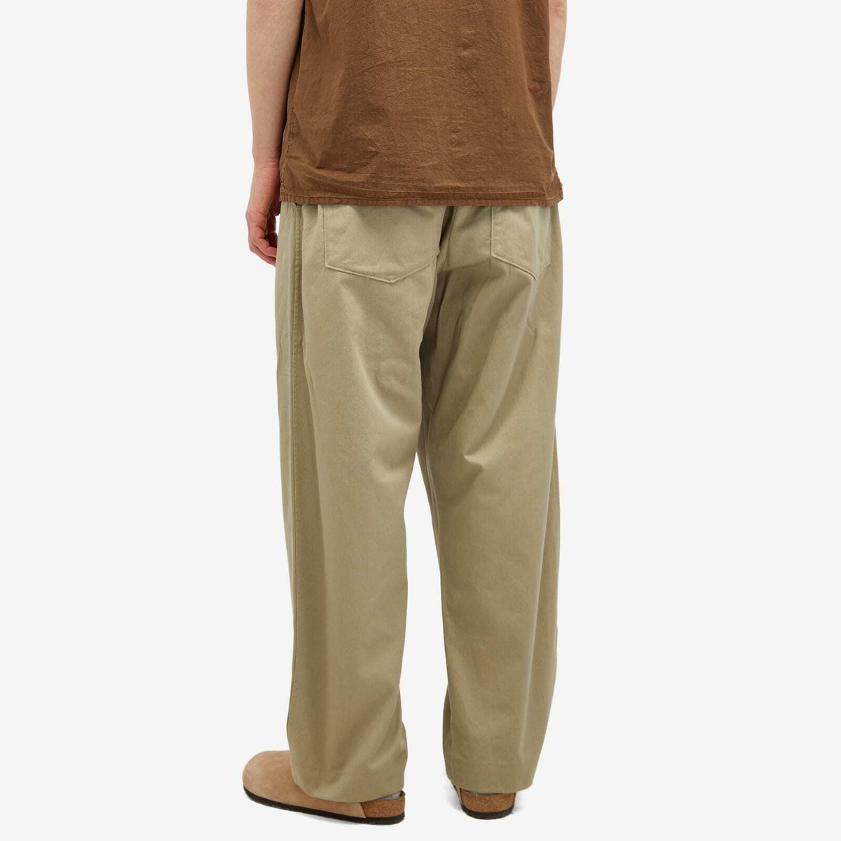 Universal Works Men's Twill Duke Pants in Stone Universal Works