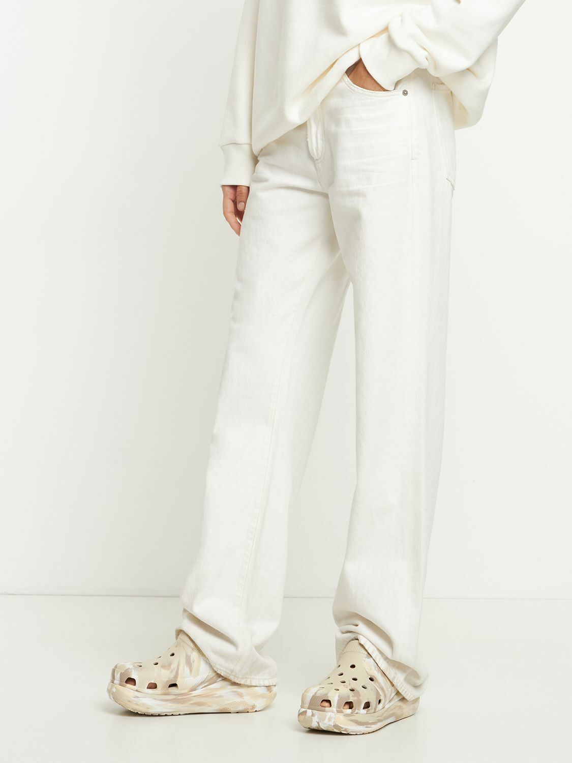 CROCS - Classic Crush Marble Print Clogs Crocs