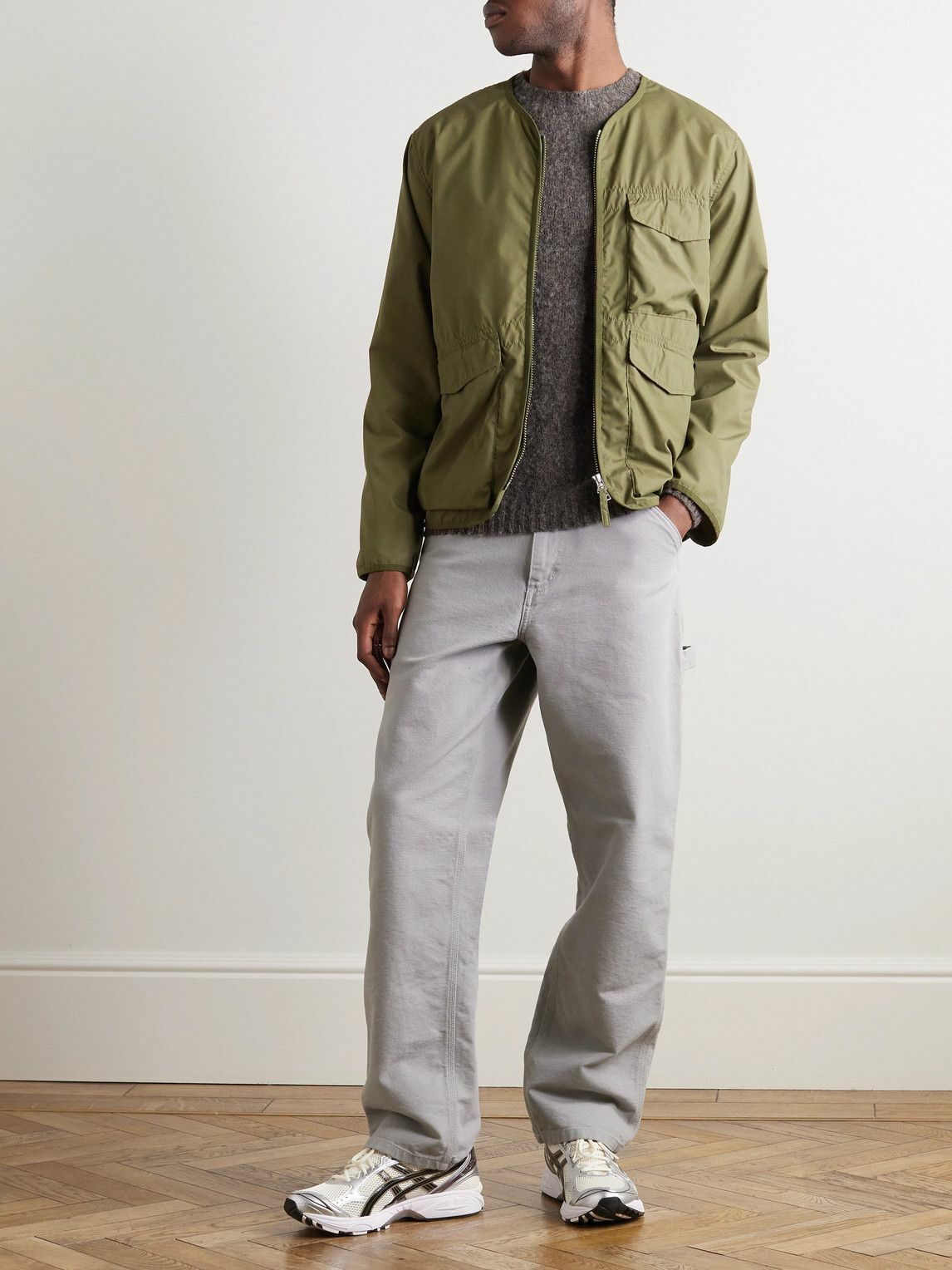 Norse Projects - Birnir Brushed Wool Sweater - Neutrals Norse Projects