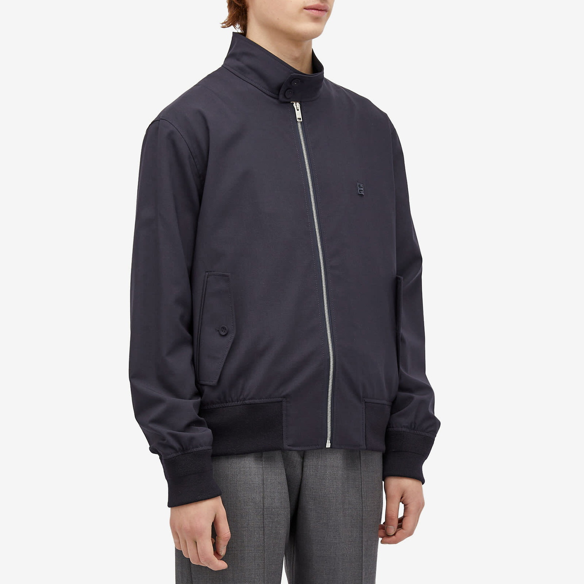 Givenchy Men's Harrington Jacket in Night Blue Givenchy
