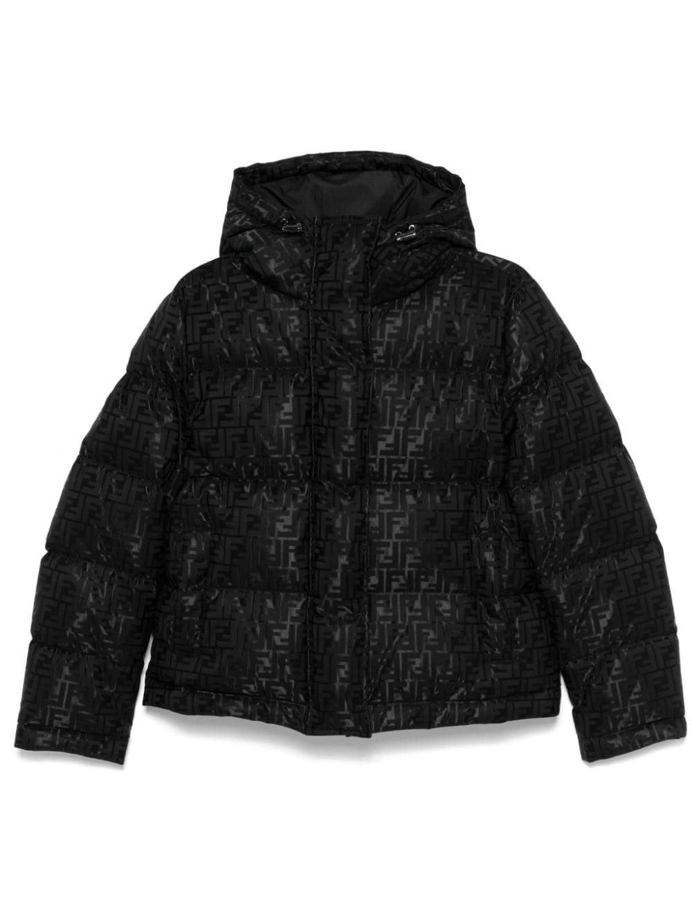 FENDI - Ff Short Down Jacket Fendi