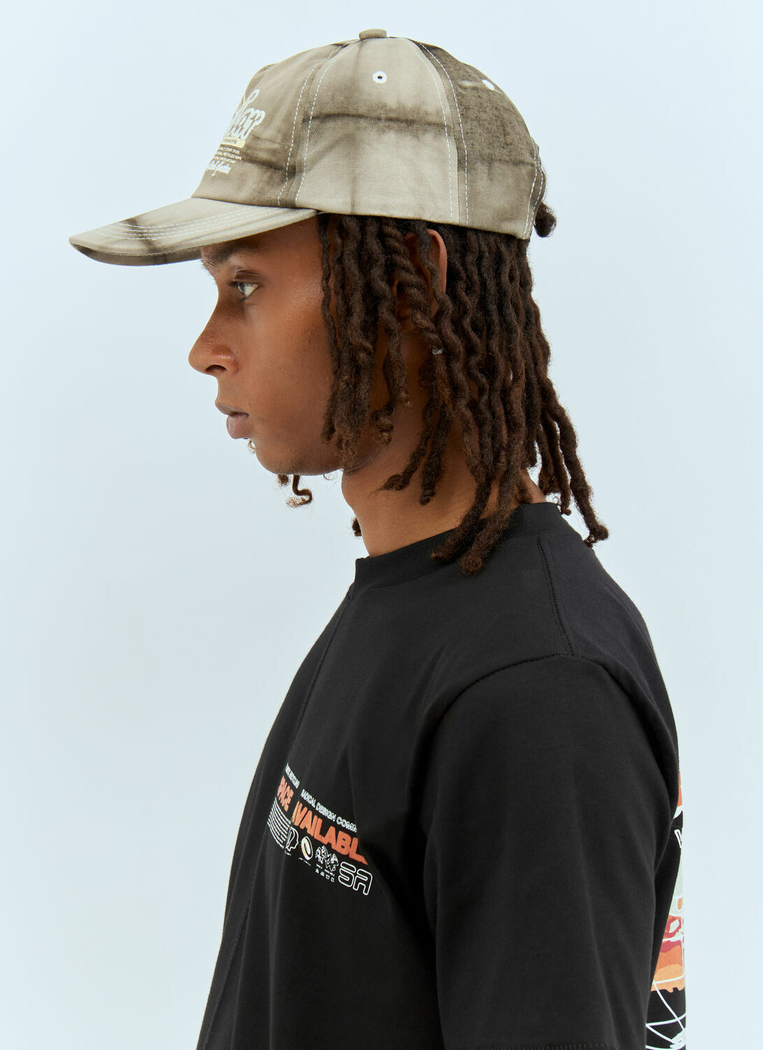 Space Available Artisan Circular Design Baseball Cap Space Available