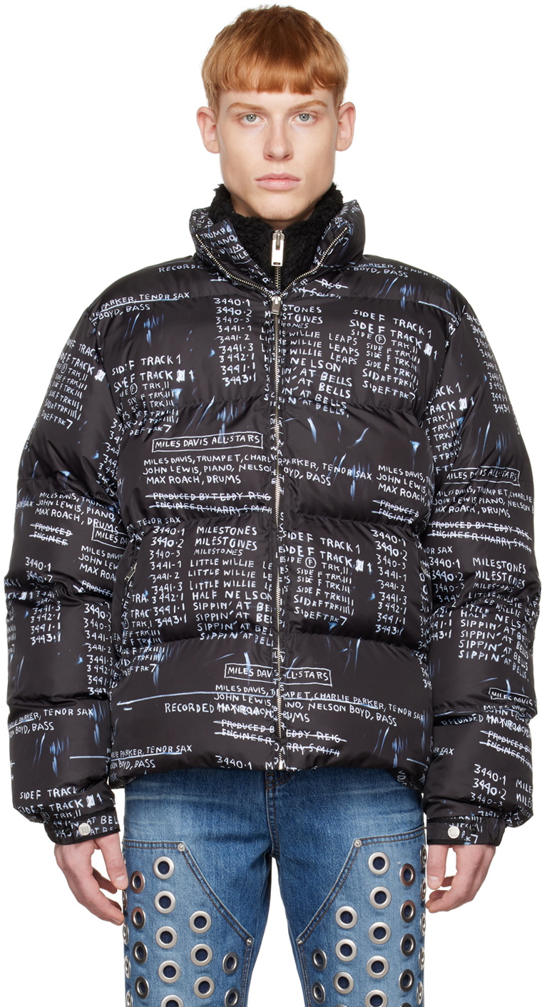 MISBHV Black Basquiat Edition Discography II Jacket MISBHV