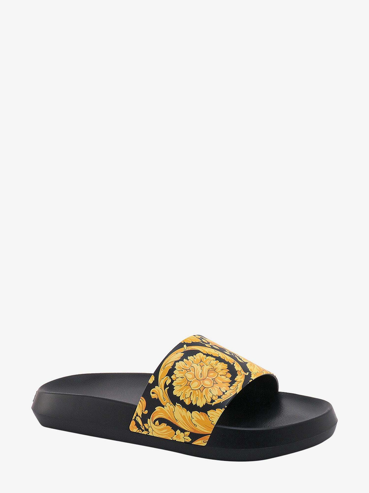 Versace Slide Black Mens Versace