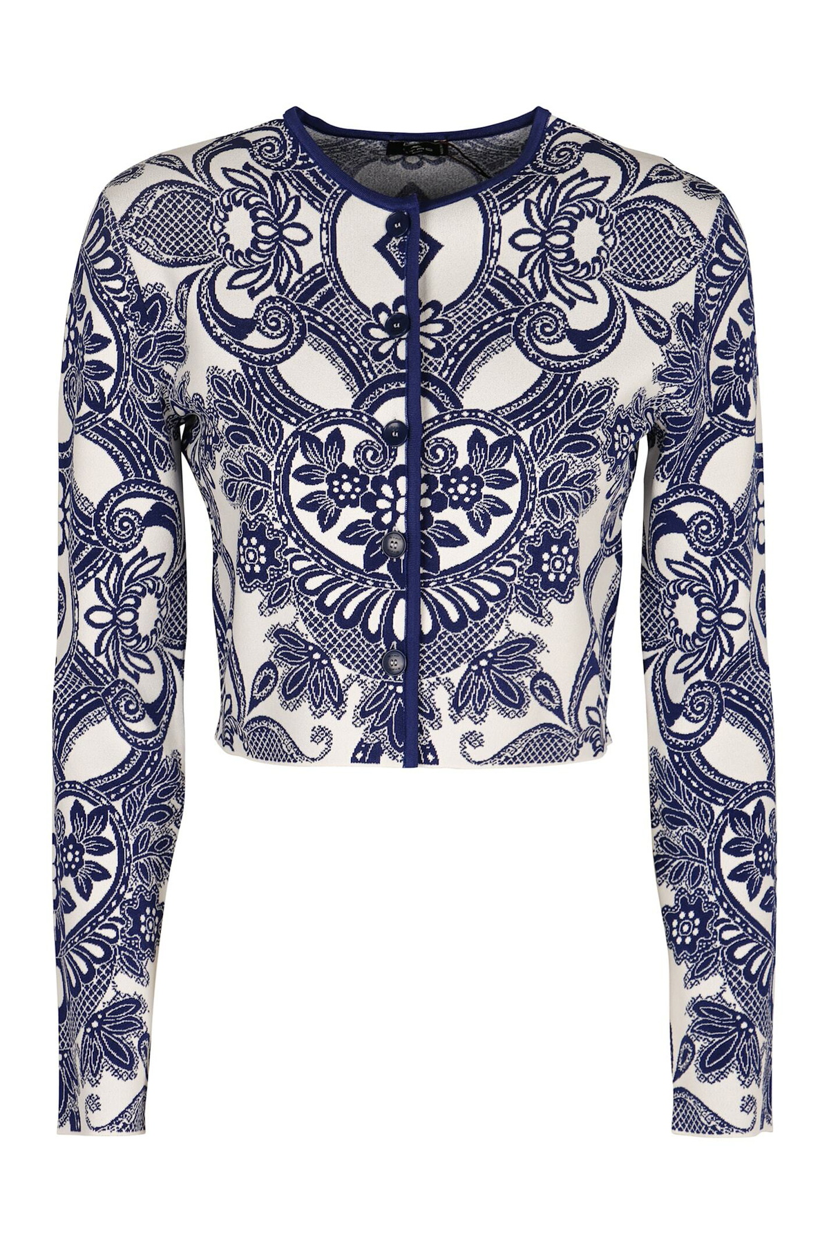Etro Jacquard Knit Cardigan Etro