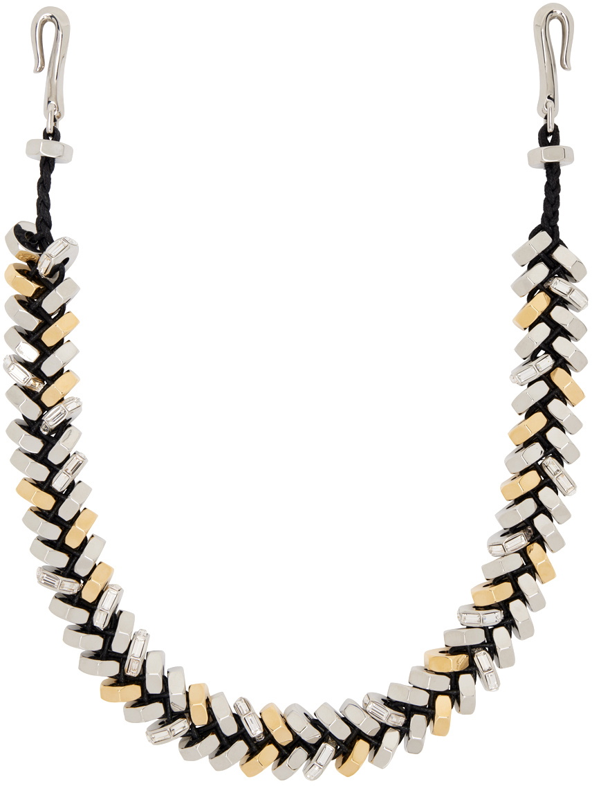 Lanvin Silver & Gold Future Edition Pant Chain Lanvin