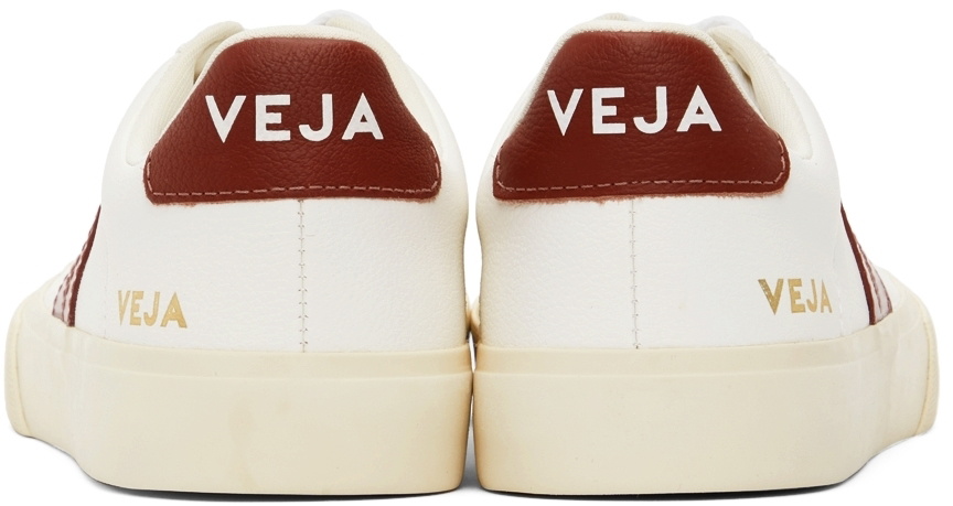 Veja White & Red Campo Chromefree Sneakers VEJA