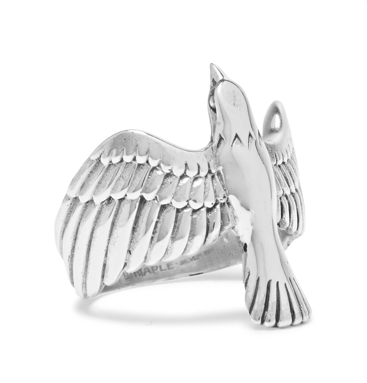 MAPLE - Sterling Silver Ring - Silver Maple