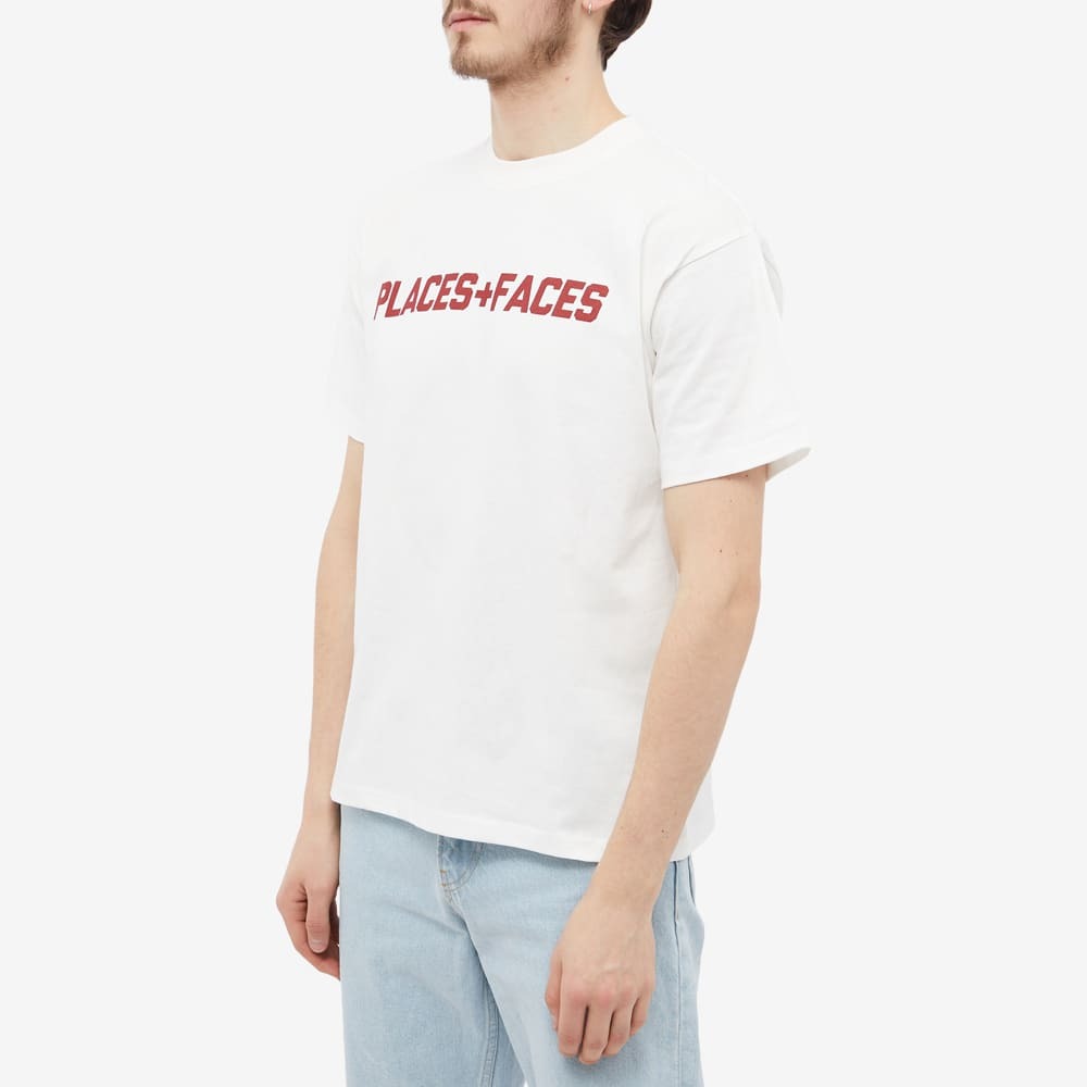 PLACES+FACES Men's Emblem T-Shirt in White PLACES+FACES