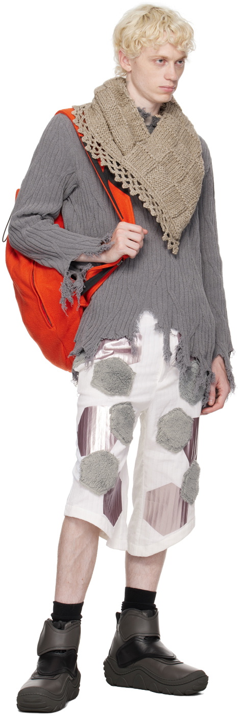 Kiko Kostadinov Orange Solo Backpack Kiko Kostadinov