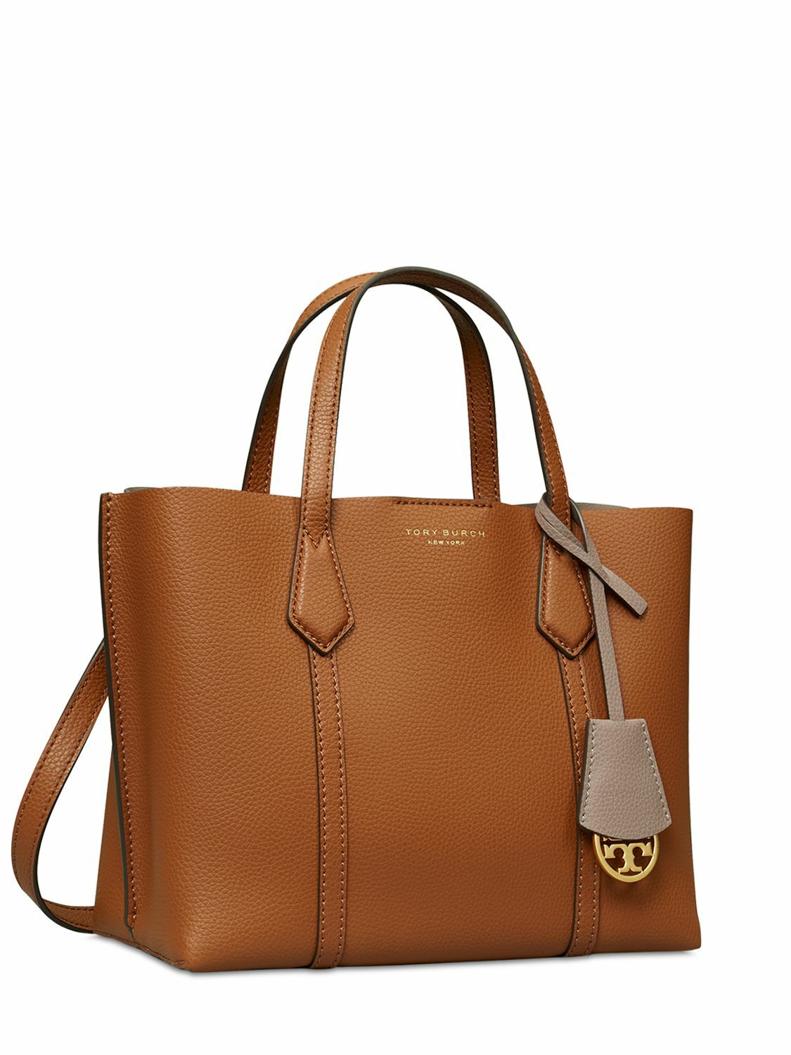 TORY BURCH Sm Perry Triple-compartment Leather Tote Tory Burch
