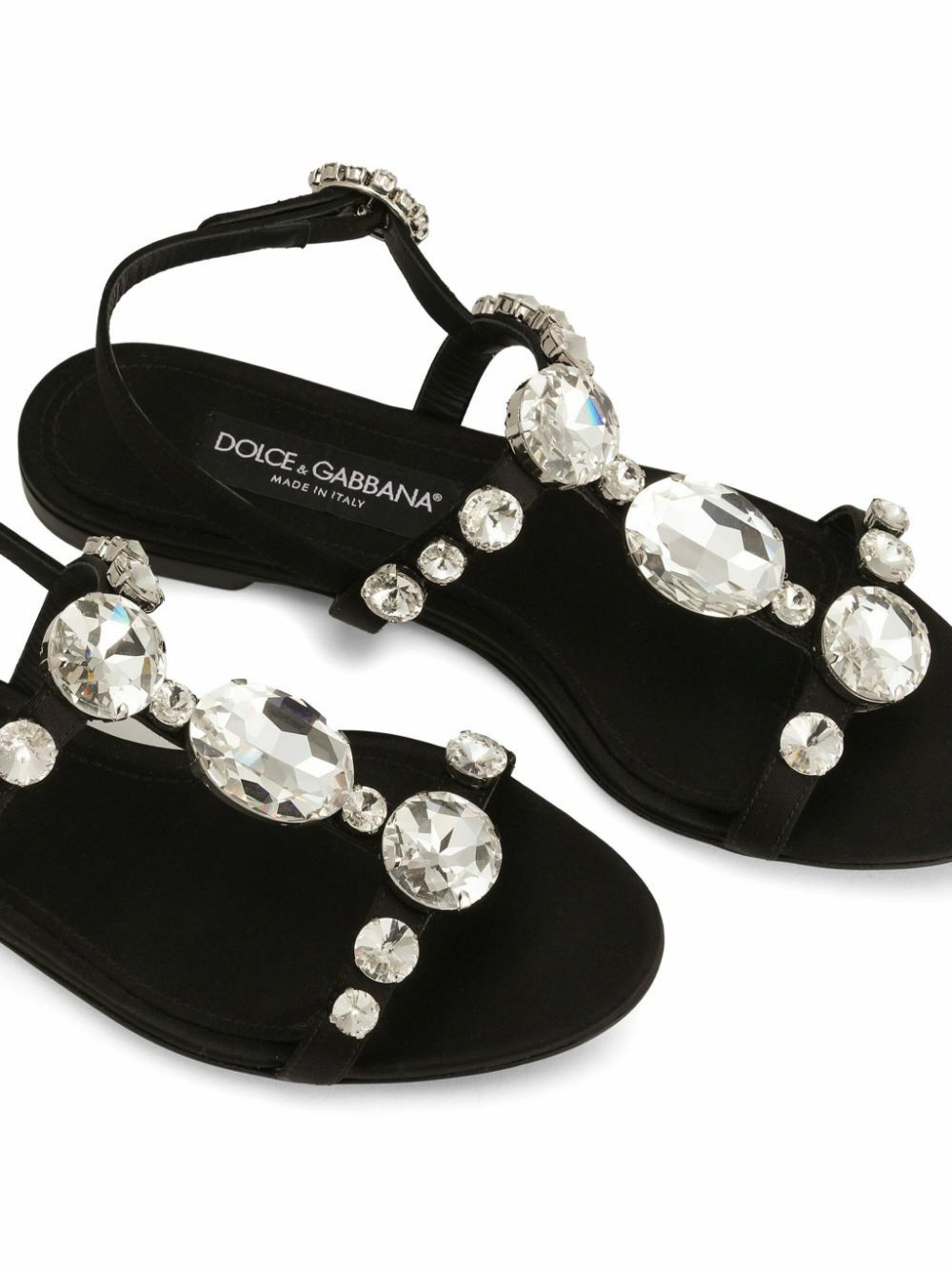 Dolce & Gabbana Crystal-Embellished Sandals Dolce & Gabbana