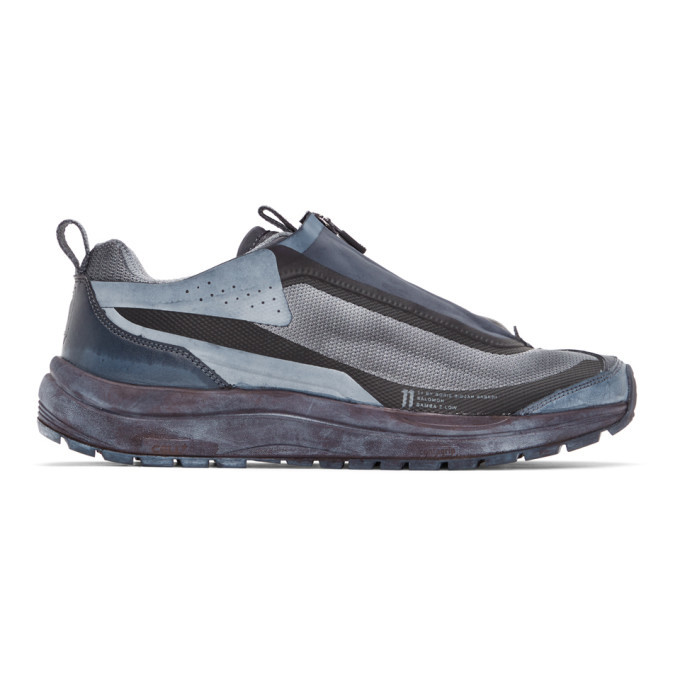 11 by Boris Bidjan Saberi Blue and Black Salomon Edition Bamba 2 Low ...